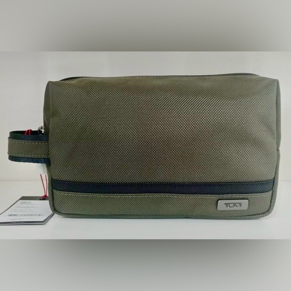 Tumi | Other | Brand New With Tag Tumi Medium Kit Olive Green | Poshmark